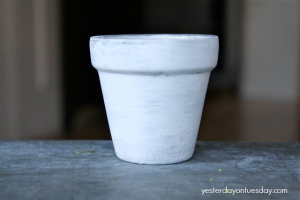 Distressed Mossy Pots | Yesterday on Tuesday