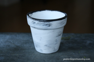 Distressed Mossy Pots | Yesterday on Tuesday