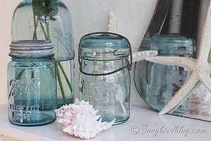 Thirty Beachy Mason Jar Ideas | Yesterday on Tuesday