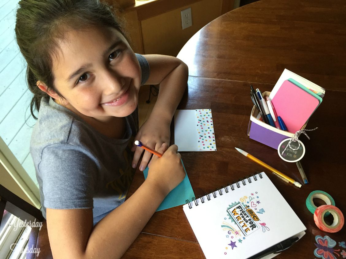 How to Create a Letter Writing Kit for Kids | Yesterday on Tuesday