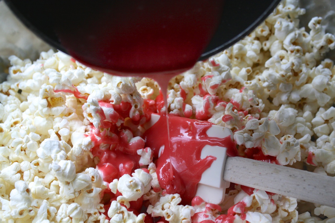 Valentine's Day Popcorn | Yesterday on Tuesday