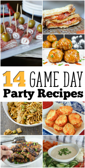 14 Game Day Party Recipes | Yesterday on Tuesday