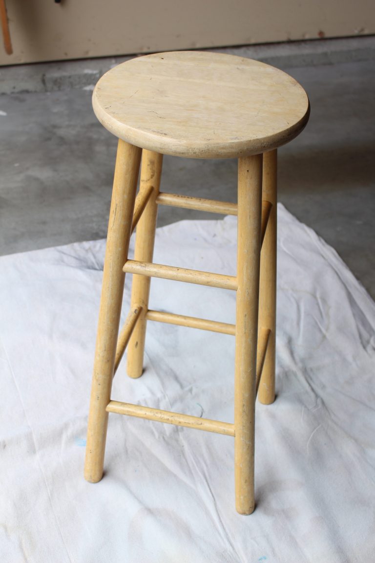 DIY Farmhouse Stool | Yesterday on Tuesday