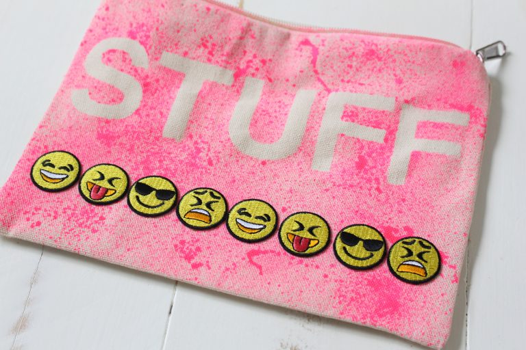 Easy Emoji Stuff Bag for School | Yesterday on Tuesday