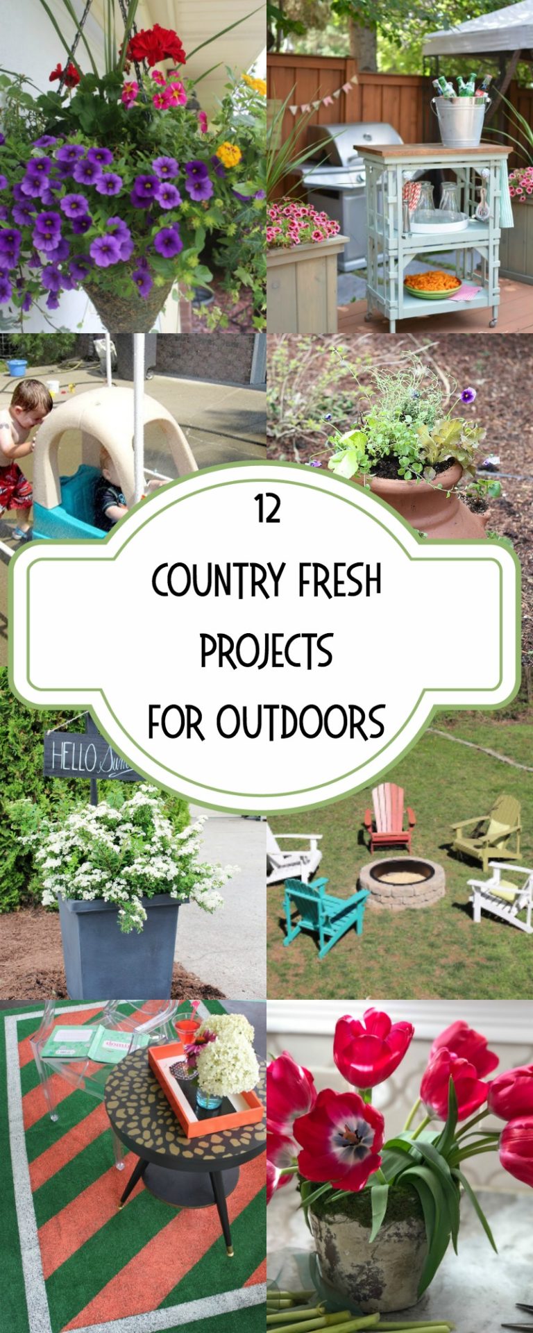 A Dozen Country Fresh Projects for Outdoors | Yesterday on Tuesday